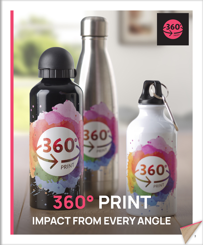 Introducing the new 360 degree print!